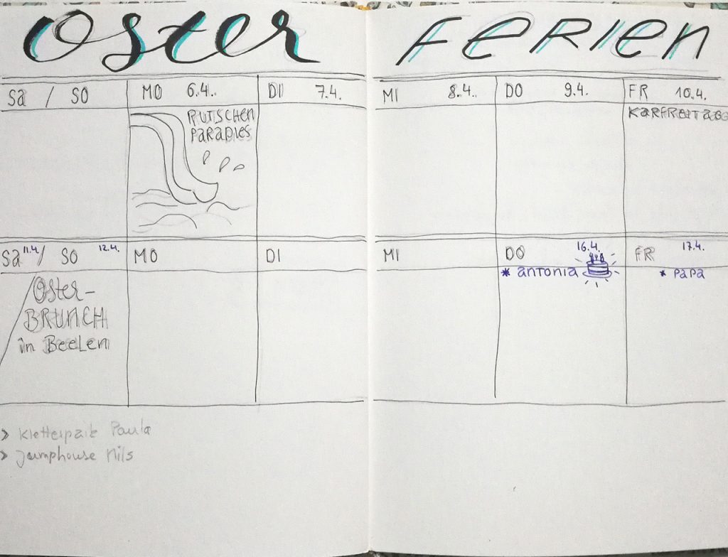 Ferienplanung – Einfach glücklich sein